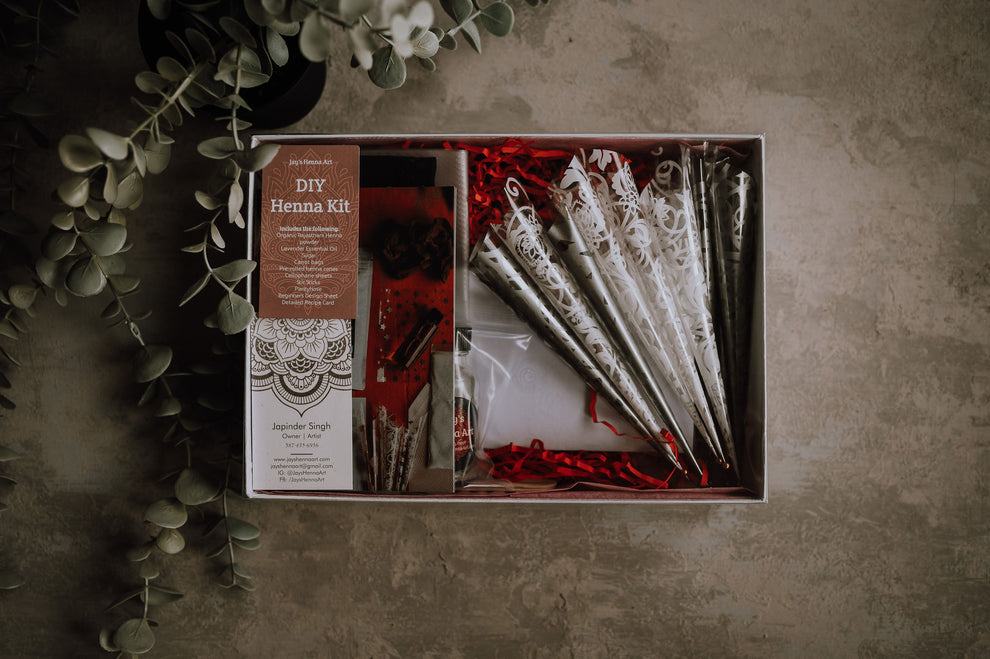 DIY Henna Kit | Maxi Kit – Jay's Henna Art